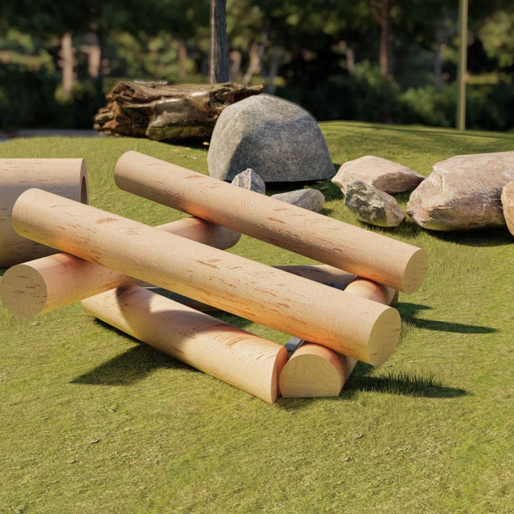 Log Tangle - Natural Impressions