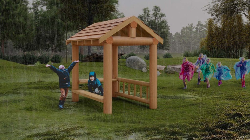 Log Play Hut - Natural Impressions