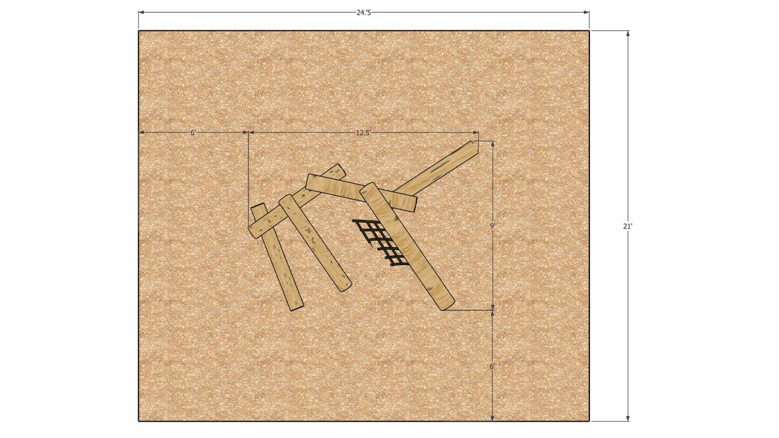 Log Tangle 2 - Natural Impressions