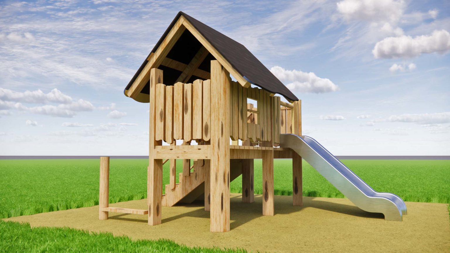 Tree Fort Hideaway - Natural Impressions